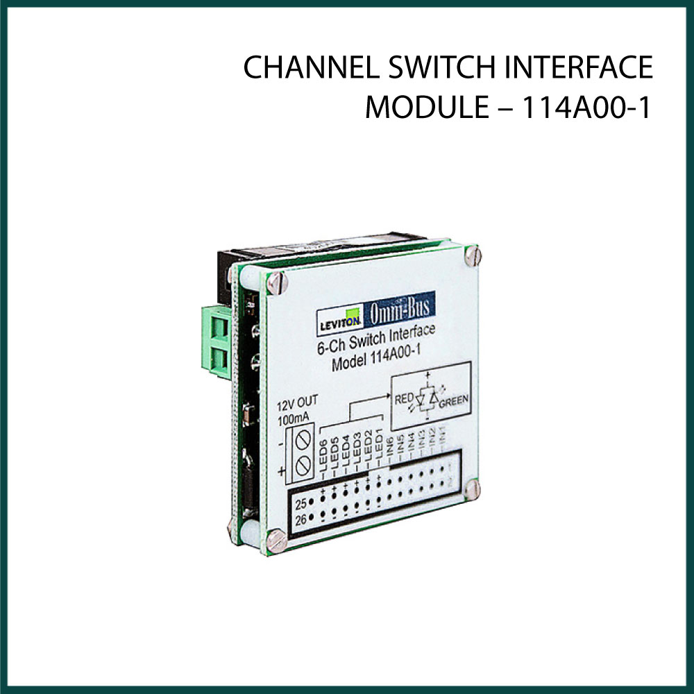 CHANNEL SWITCH INTERFACE MODULE – 114A00-1 – Prokare Electronic & Project