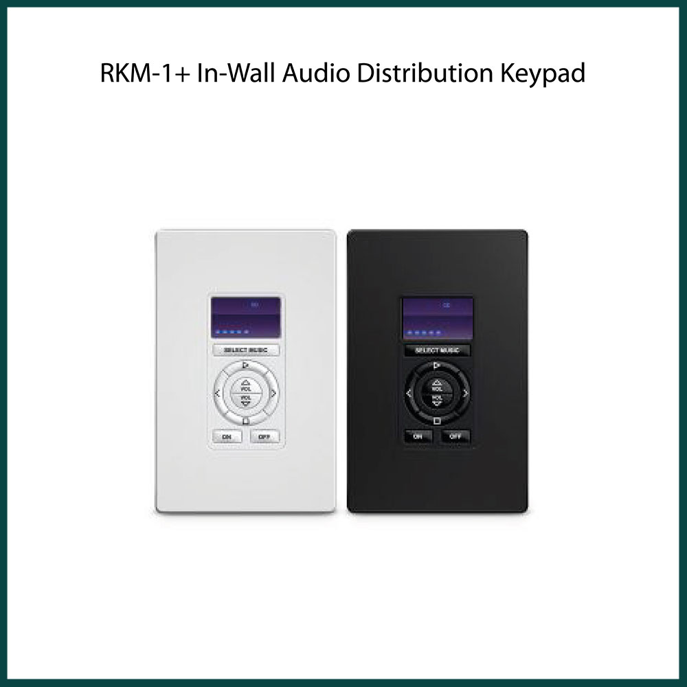 RKM-1+ In-Wall Audio Distribution Keypad – Prokare Electronic & Project